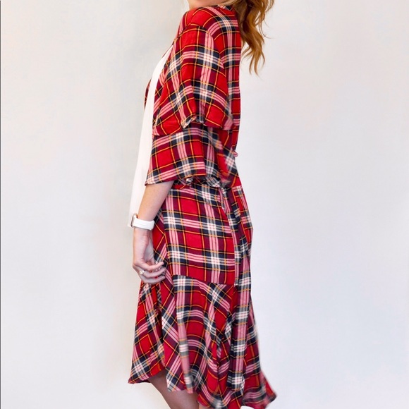 Jackets & Coats | Nwt Plaid Duster | Poshmark